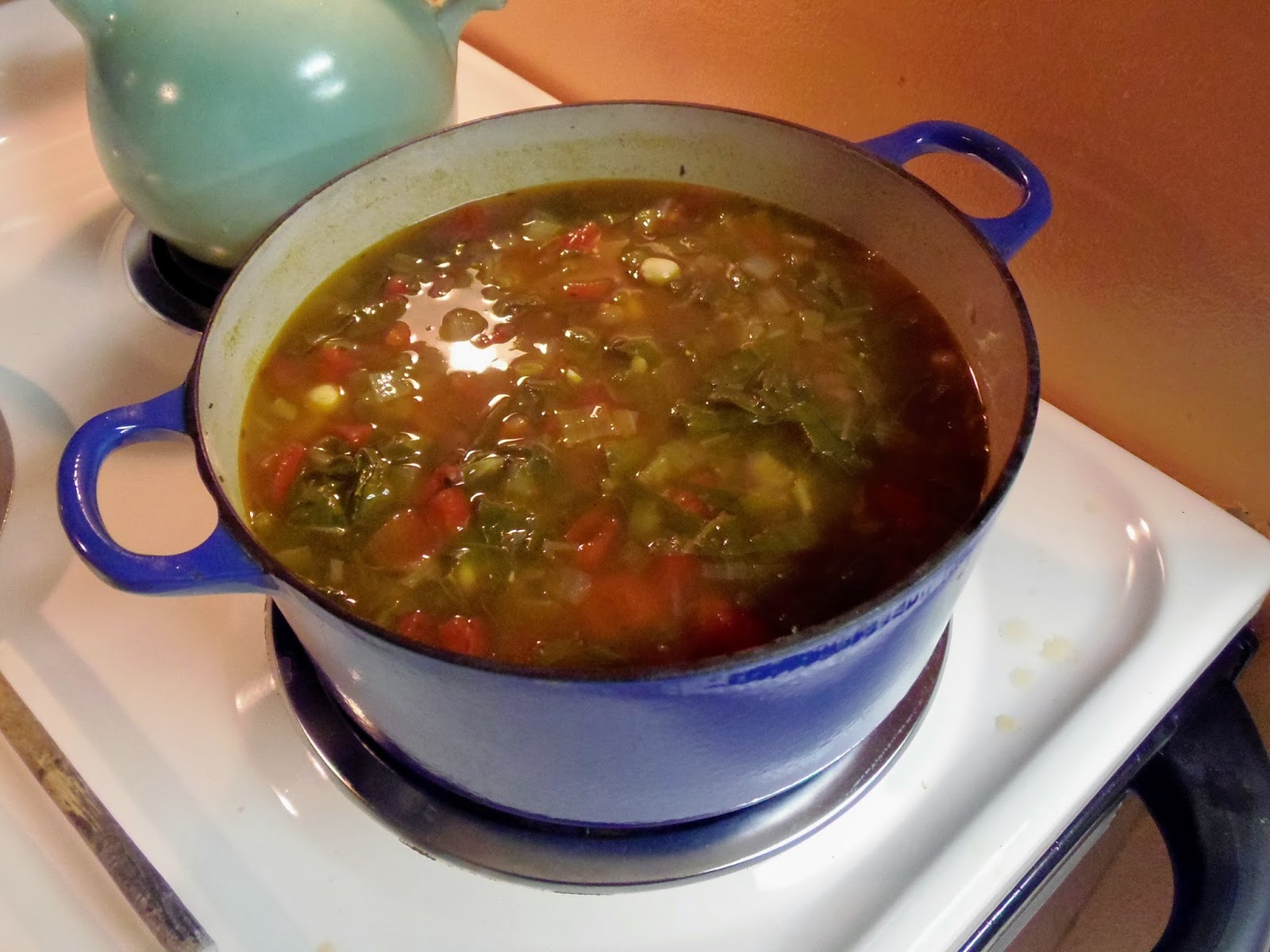 Glo's Kitchen: Chickpea & Chard Soup