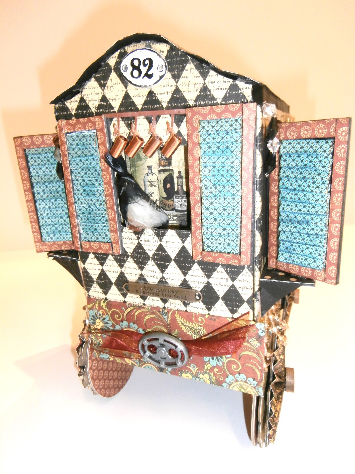 Faeries in my Garden: Gypsy Caravan Mini Album