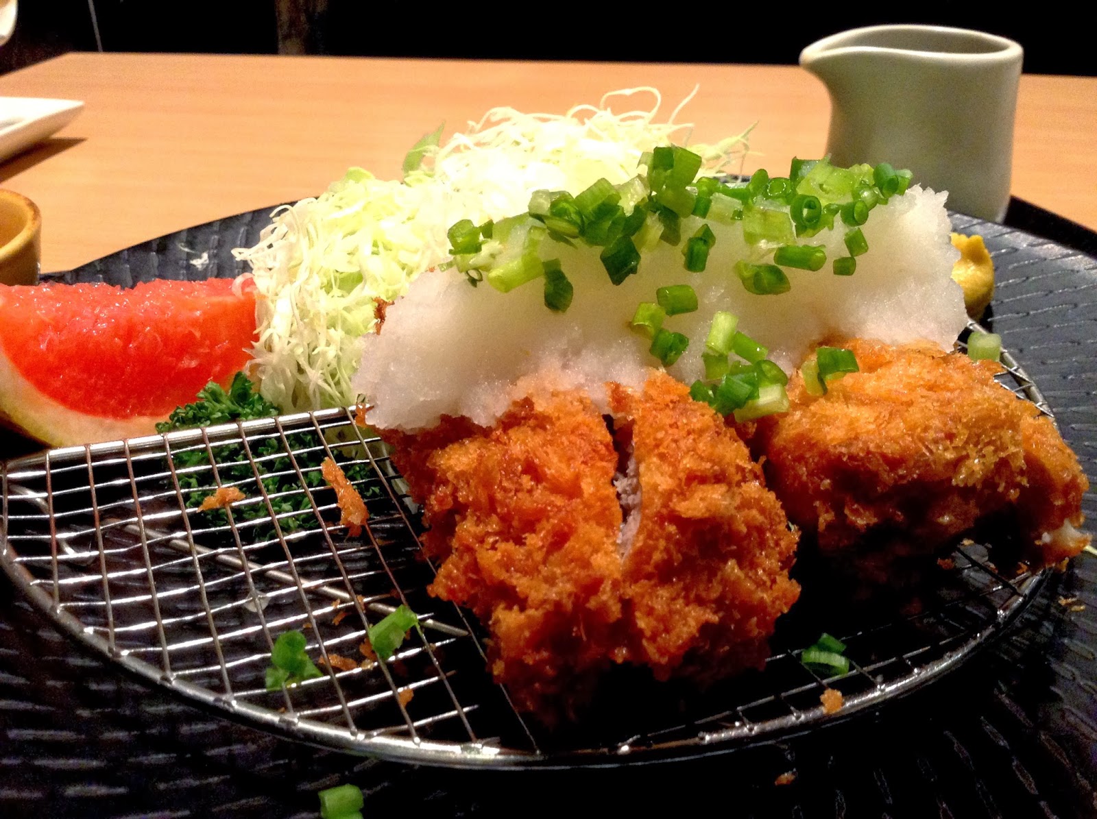 DUDE FOR FOOD: Quick Bites: Yabu's Oroshi Katsu
