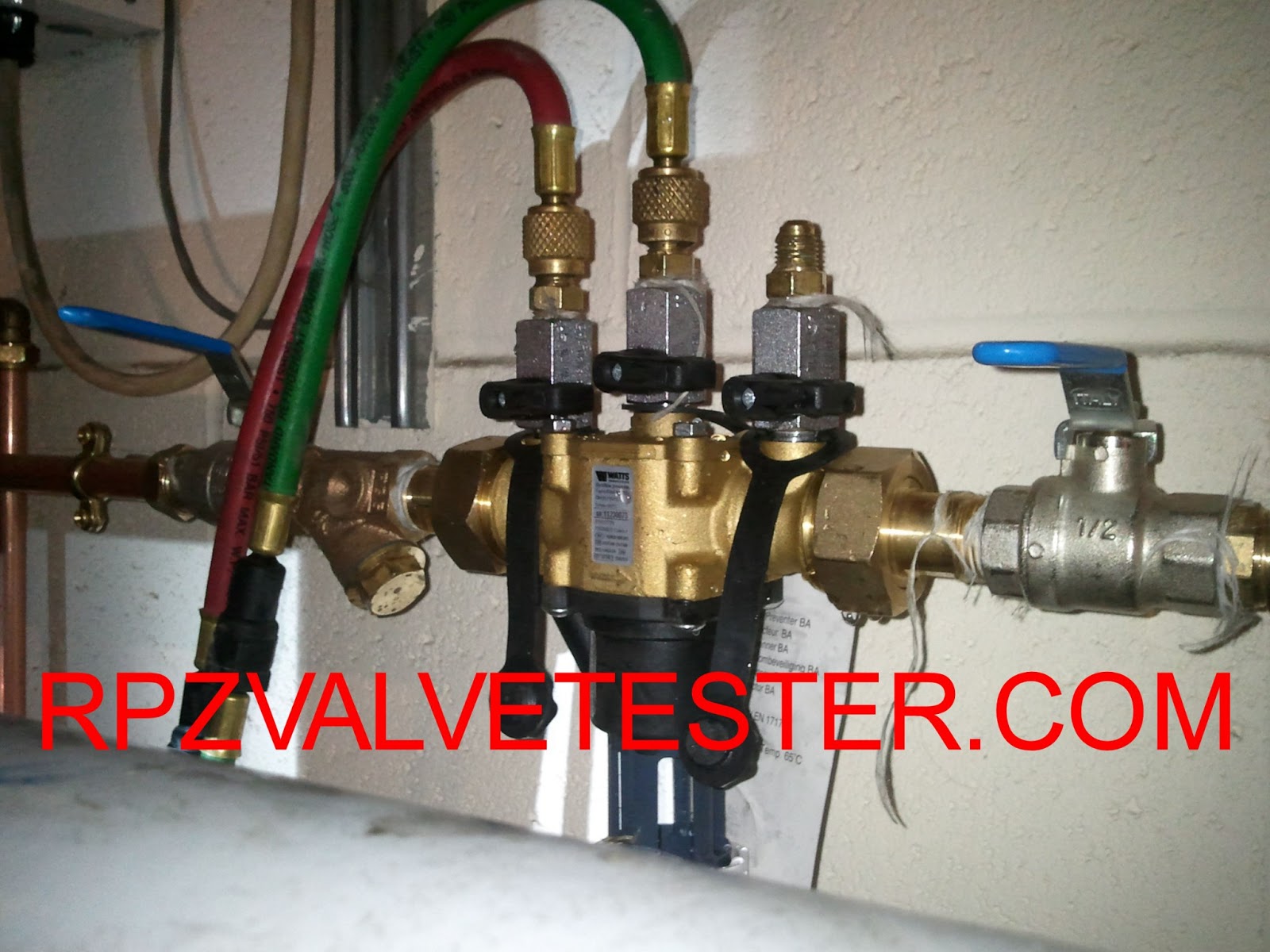 WIA ACCREDITED RPZ VALVE TESTING INSTALLATION REPAIRS : Watts RPZ valve