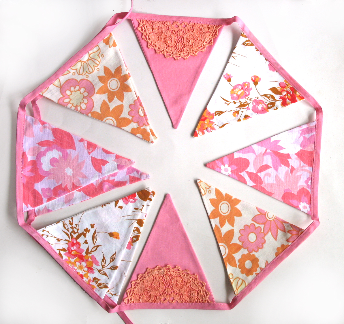 Merry-Go-Round Handmade: More Handmade Upcycled Vintage Retro Flag ...