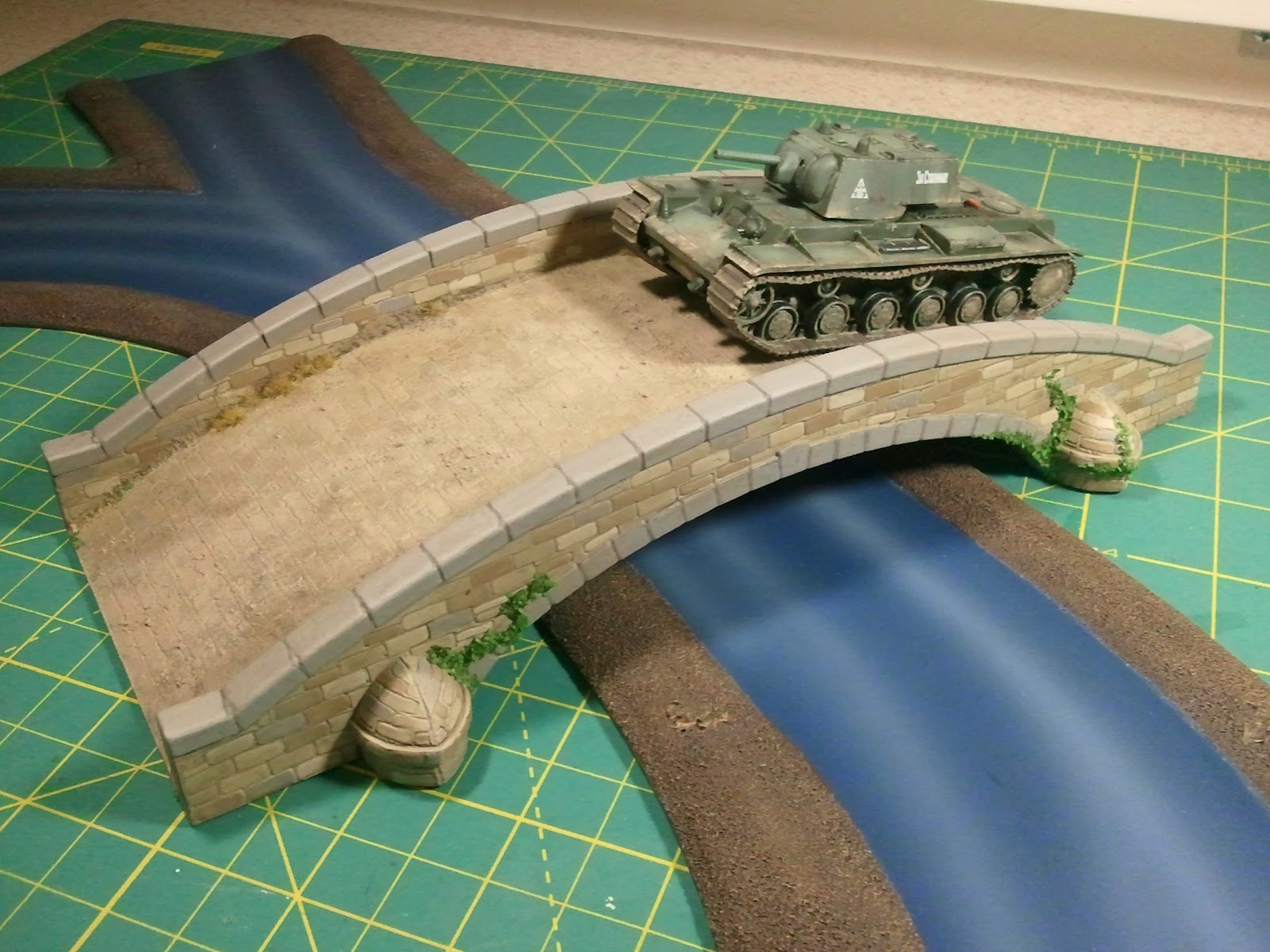 World War II Central: My New Bridge - Italeri 1/72 Stone Bridge