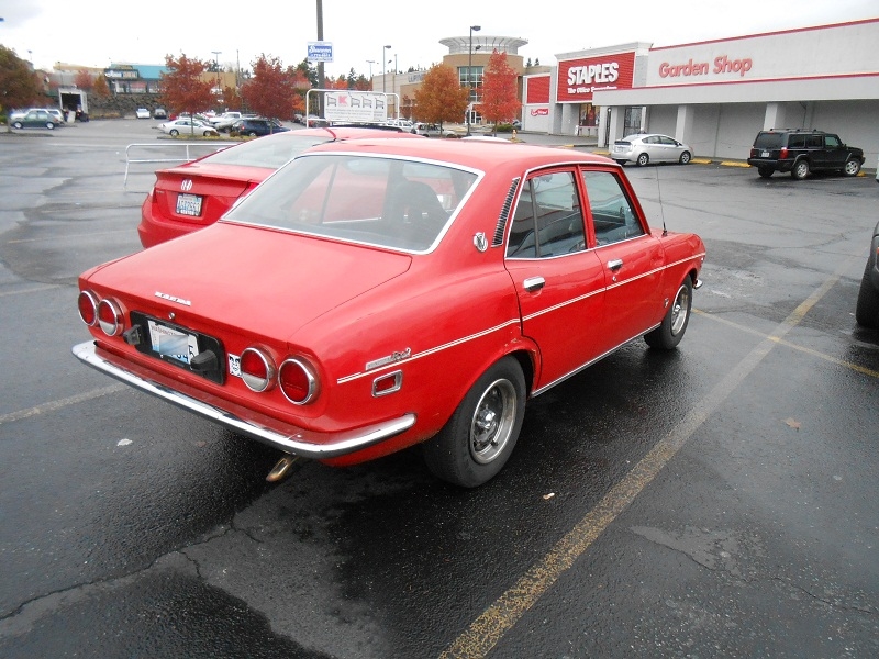 Seattle's Parked Cars: 1972 Mazda RX2 Sedan