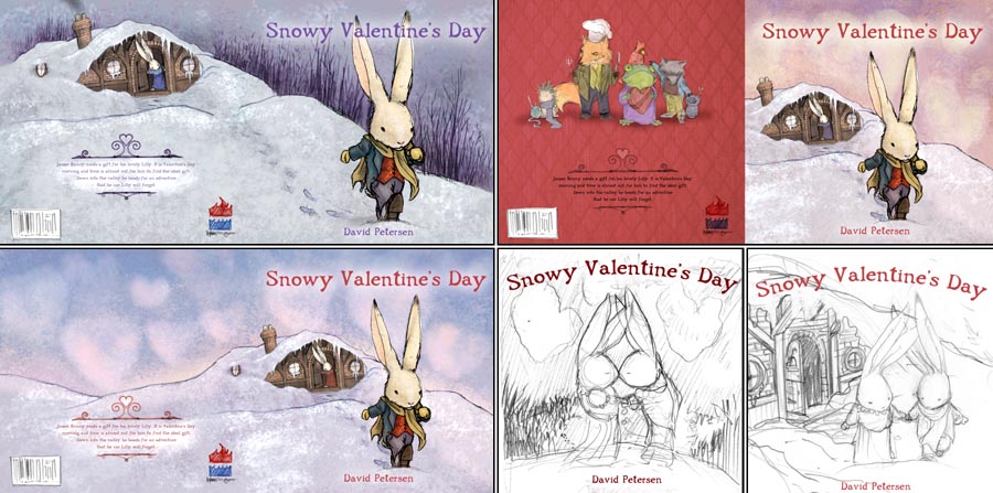 David Petersen's Blog: Snowy Valentine: My 1st Children's Book: (part 3)