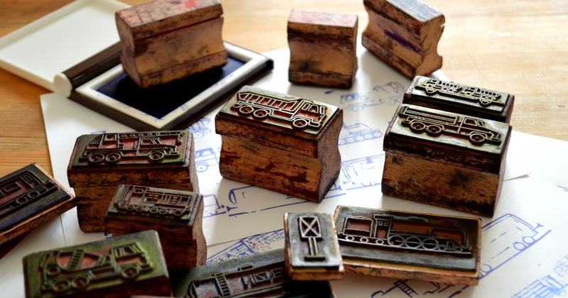 My Home Style: Retro razítka