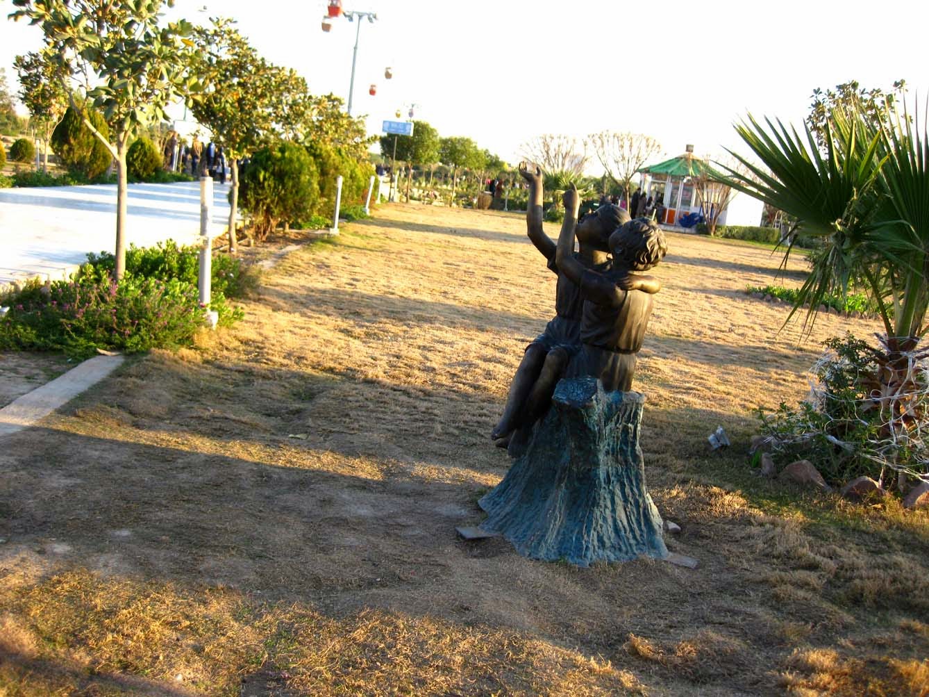 kurdistanart: Children Garden Statues At Shanidar park in Erbil