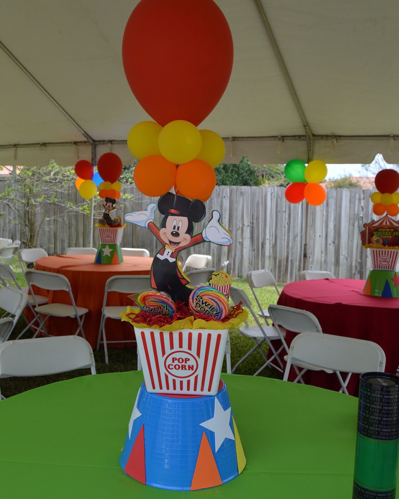 12 ideias para centro de mesa Circo do Mickey! — Guia Tudo Festa - Blog ...