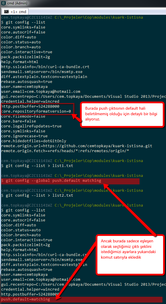 NOTLARIMDAN...: npm ayarları