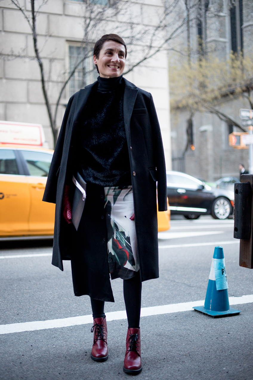 street style_coat - DIMANCHE