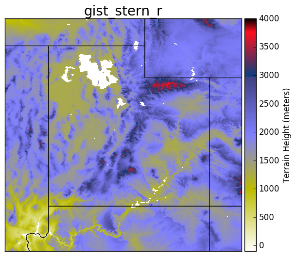 Brian Blaylock's Python Blog: python colormaps