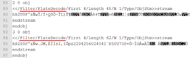 Mario's Security Blog: Decode PDF and Extract Javascript