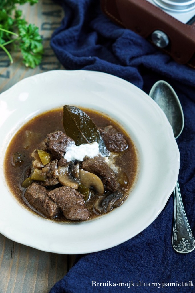 Boeuf Strogonow | Bernika - mój kulinarny pamiętnik