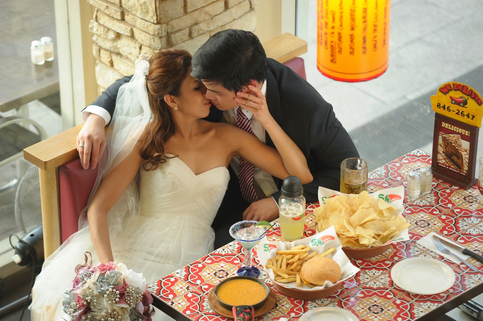 Spice Up a Wedding at Chili's ~ The Rebellious Brides