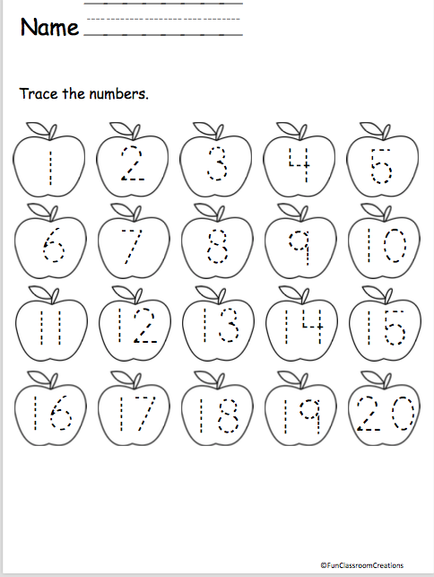 Free Missing Number Worksheets for Kindergarten | Kindergarten Worksheet