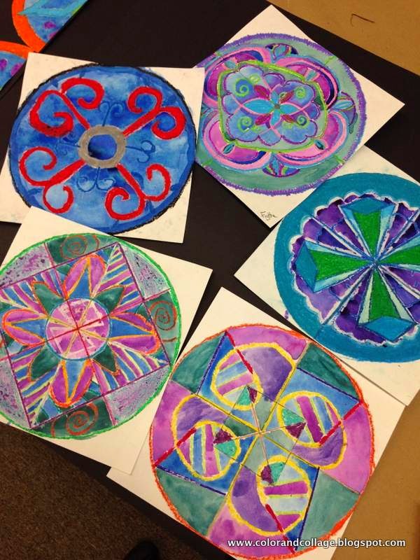 Color, collage, and much more: deconstructed circle collaboration