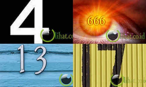 6 Jenis Angka Sial yang paling Dipercayai Dibelahan Dunia - Mata ...