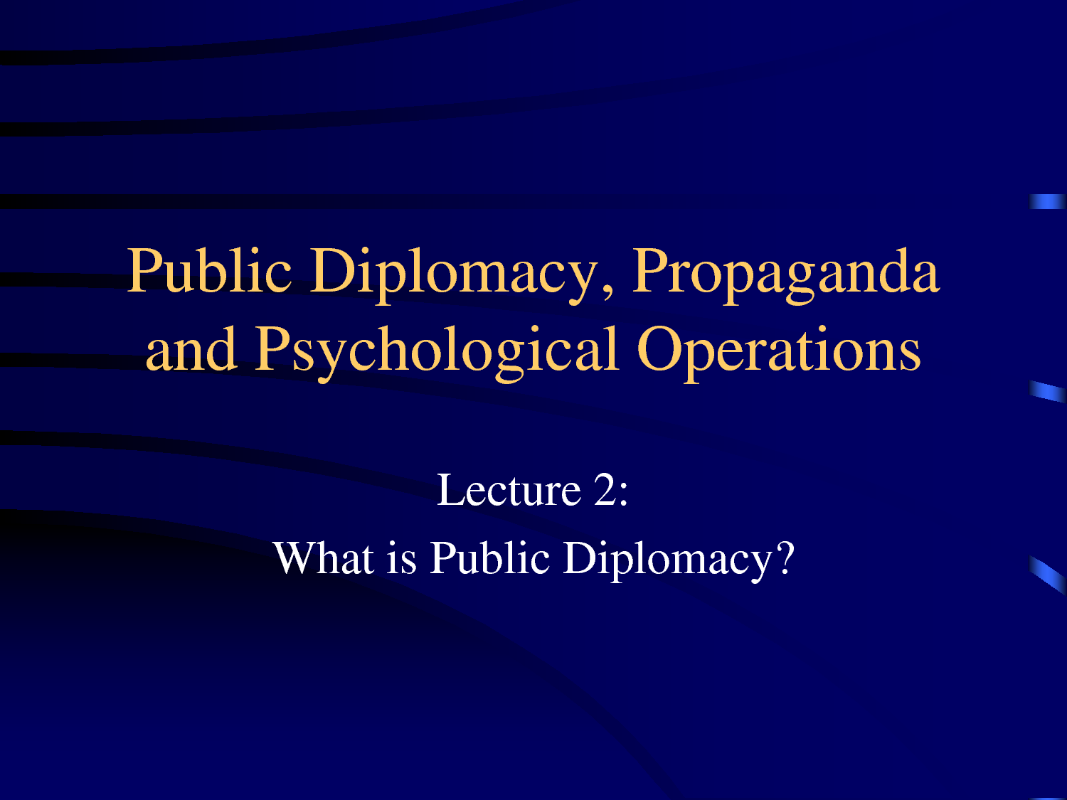 John Browns Public Diplomacy Press And Blog Review March 13