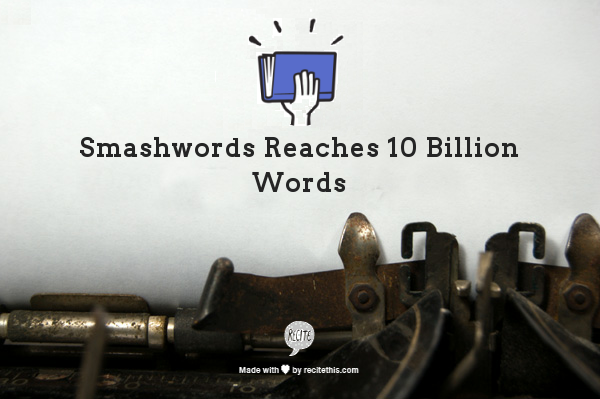 Smashwords: Smashwords Authors Publish 10 Billion Words