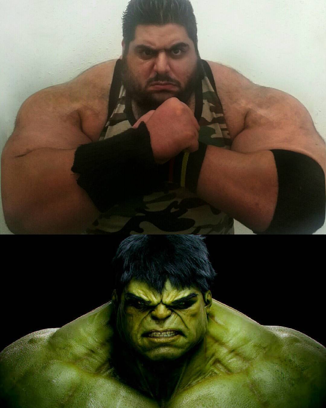 Sajad Garibi, The real Hulk in the real World