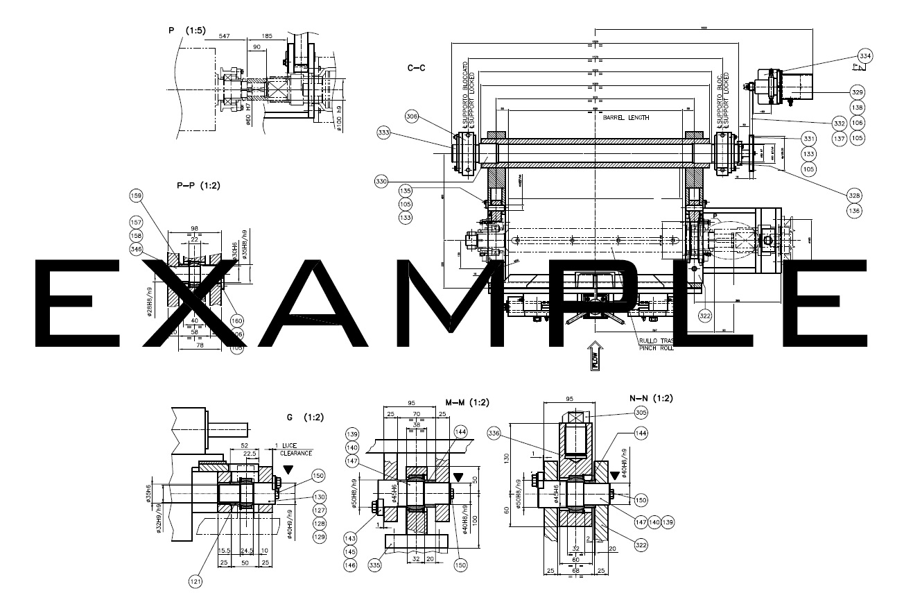 CAD Drafting Services: AutoCAD Mechanical Drawings