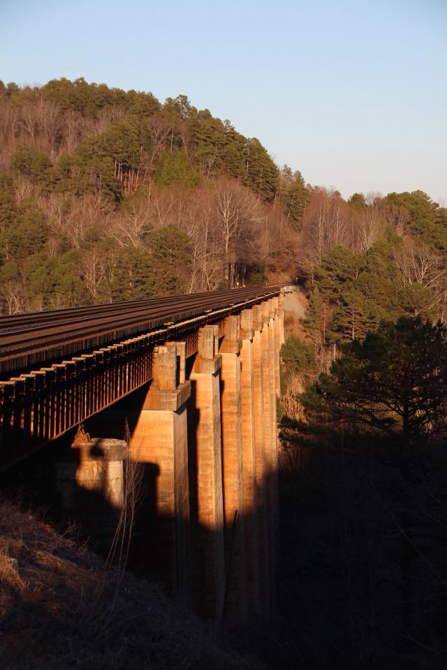 Forgotten Georgia: Train Trestle in Stephens County