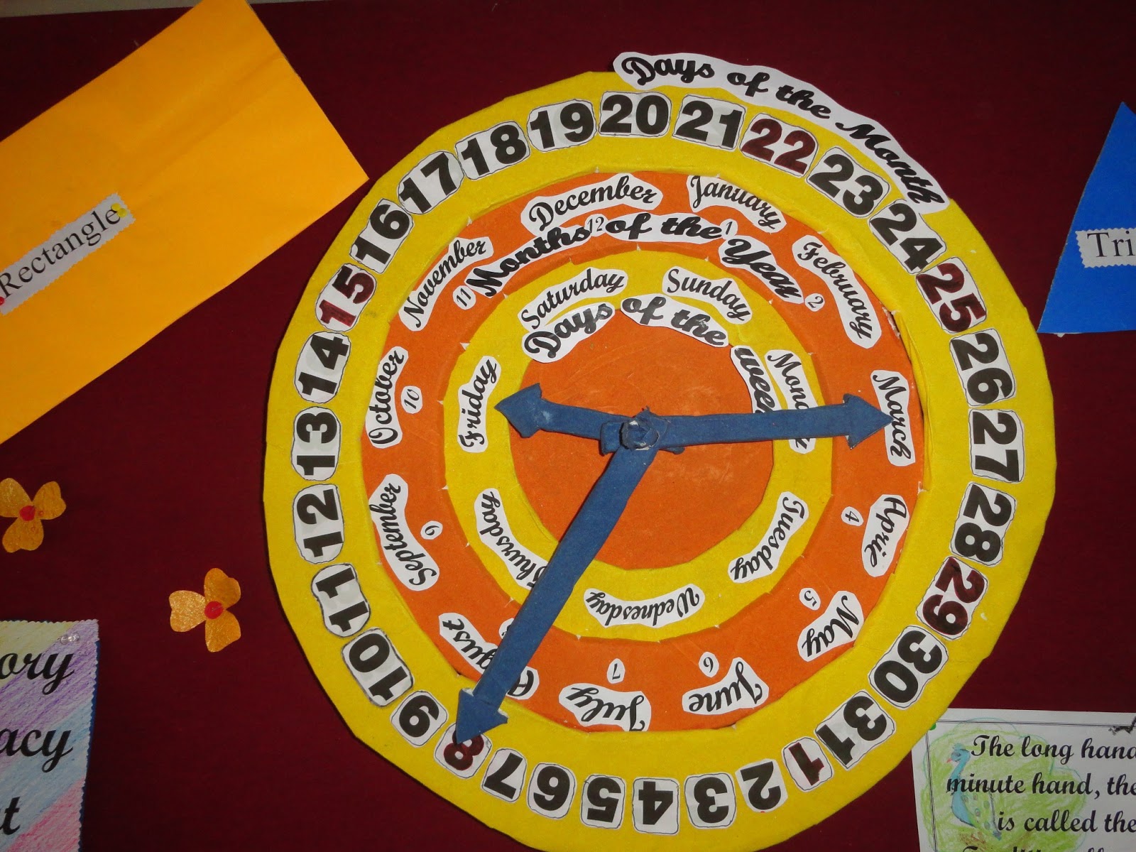 Slate - The School, Karmanghat: Maths Theme Day (Softboard Board Display)