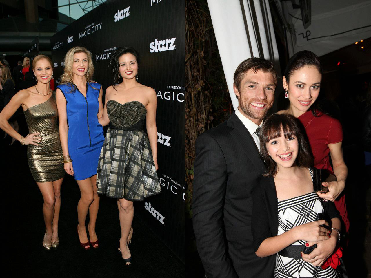 LA ZONA PROHIBIDA: SPARTACUS "El Cast en la Premiere de Magic City"