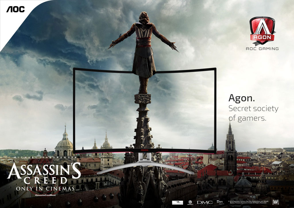 AOC AGON a Promotional Partner in the Asia Pacific Release of "Assassin ...