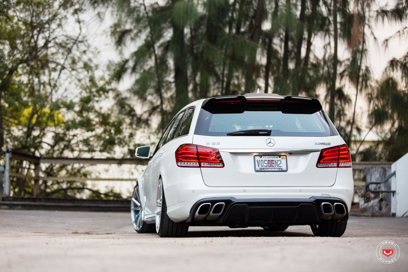Mercedes-Benz S212 E63 AMG on VPS-301 Vossen Wheels | BENZTUNING