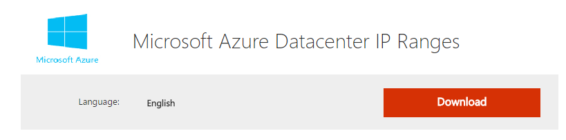 Exchange Anywhere: Microsoft Azure Datacenter IP Ranges