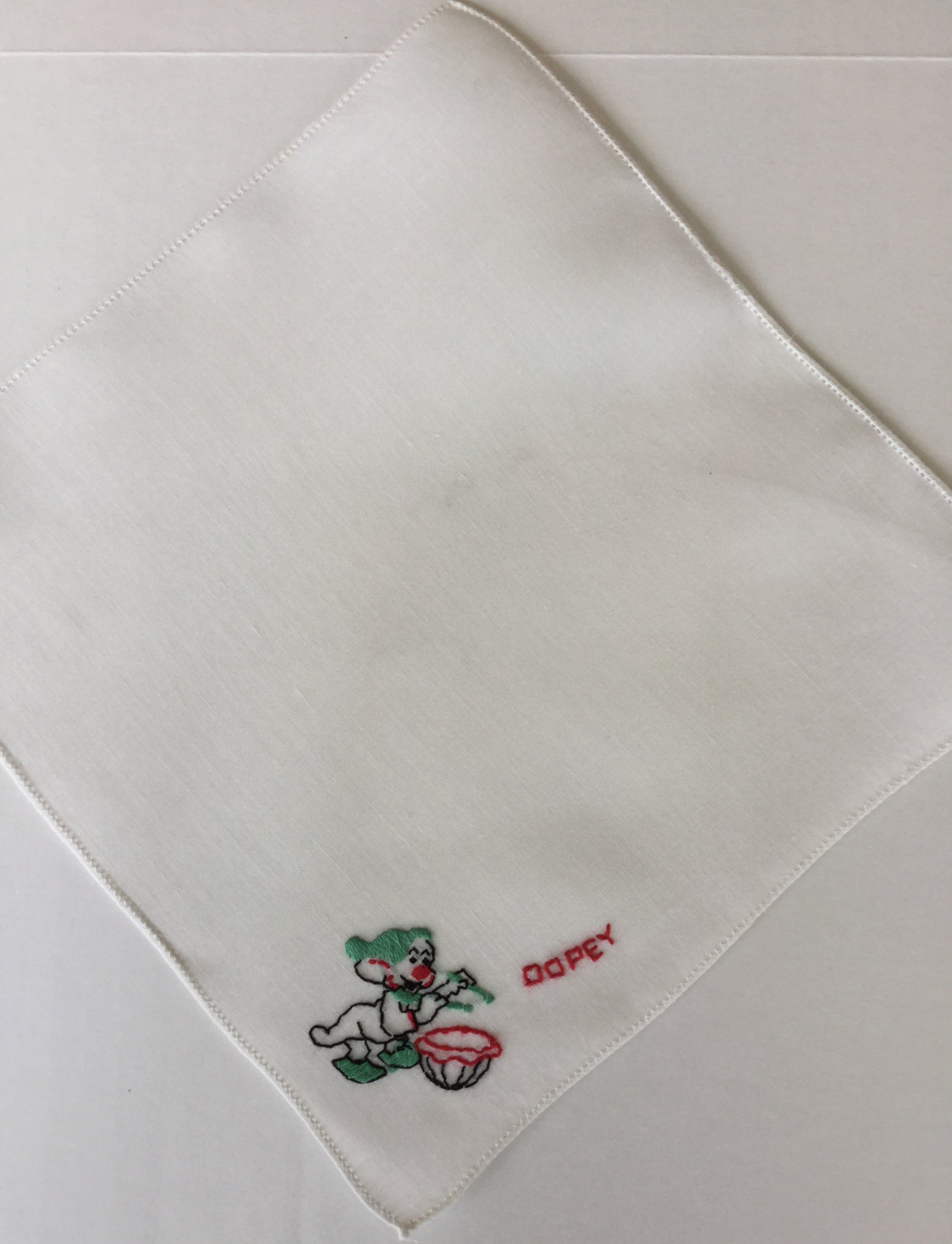 Filmic Light - Snow White Archive: 1938 Embroidered Hanky Boxed Sets by ...