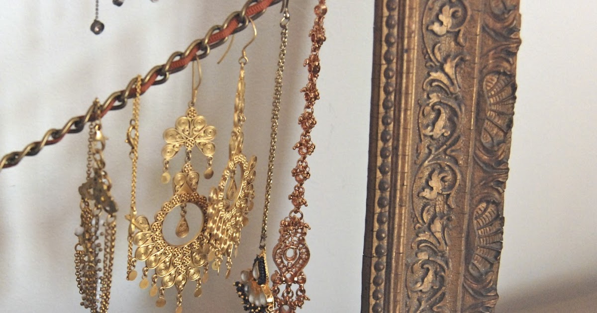 Nomadic D.: diy jewelry frame