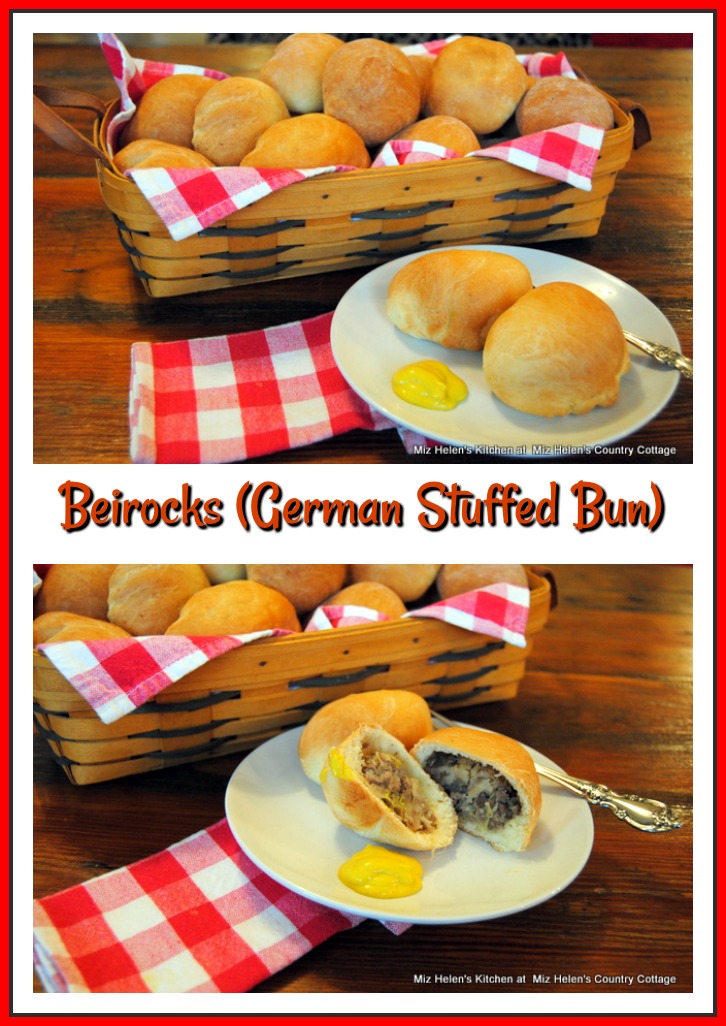 Beirocks (German Stuffed Bun)