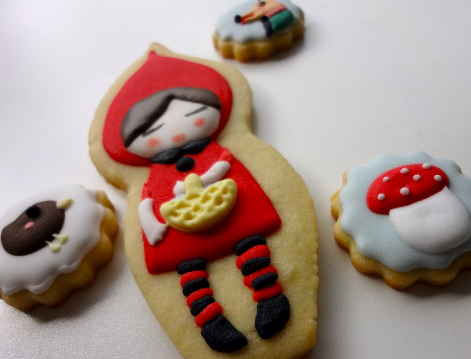 That Baking Girl: Little Red Riding Hood cookies