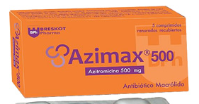 AZIMAX 500 COMPRIMIDOS | Medicamentos