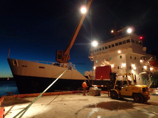 going over niagara paul's: MV NORTHERN RANGER, HOPEDALE, LABRADOR - THE ...