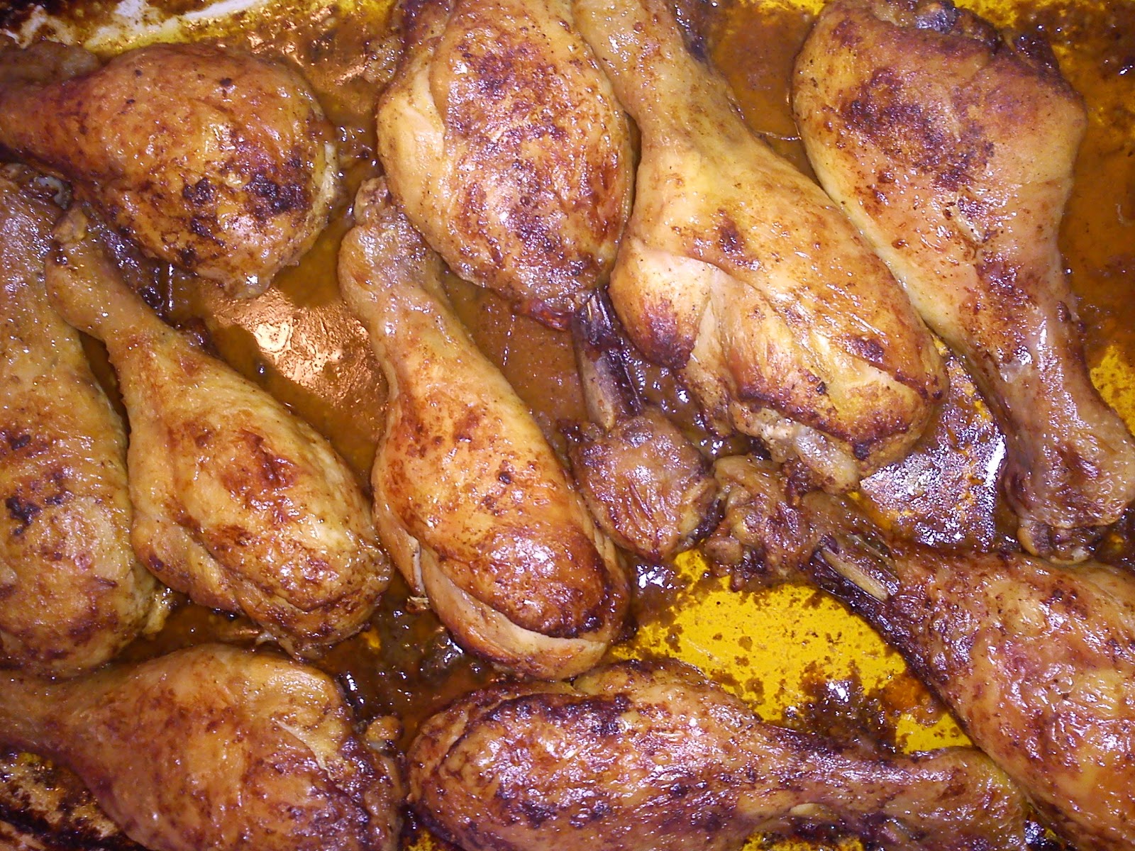 My Kitchen: Pernas de frango no forno à moda "Cá de Casa"