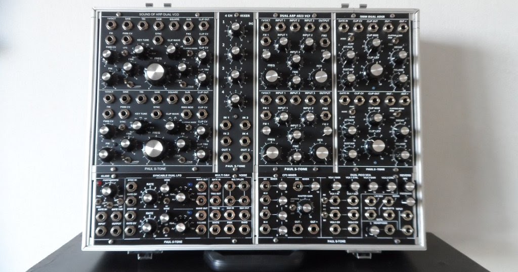 MATRIXSYNTH: Custom ARP & Roland Based 5U Suitcase Modular System