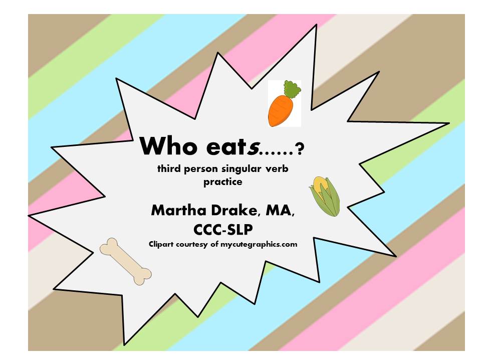 The Speech Path Place: Who Eats?