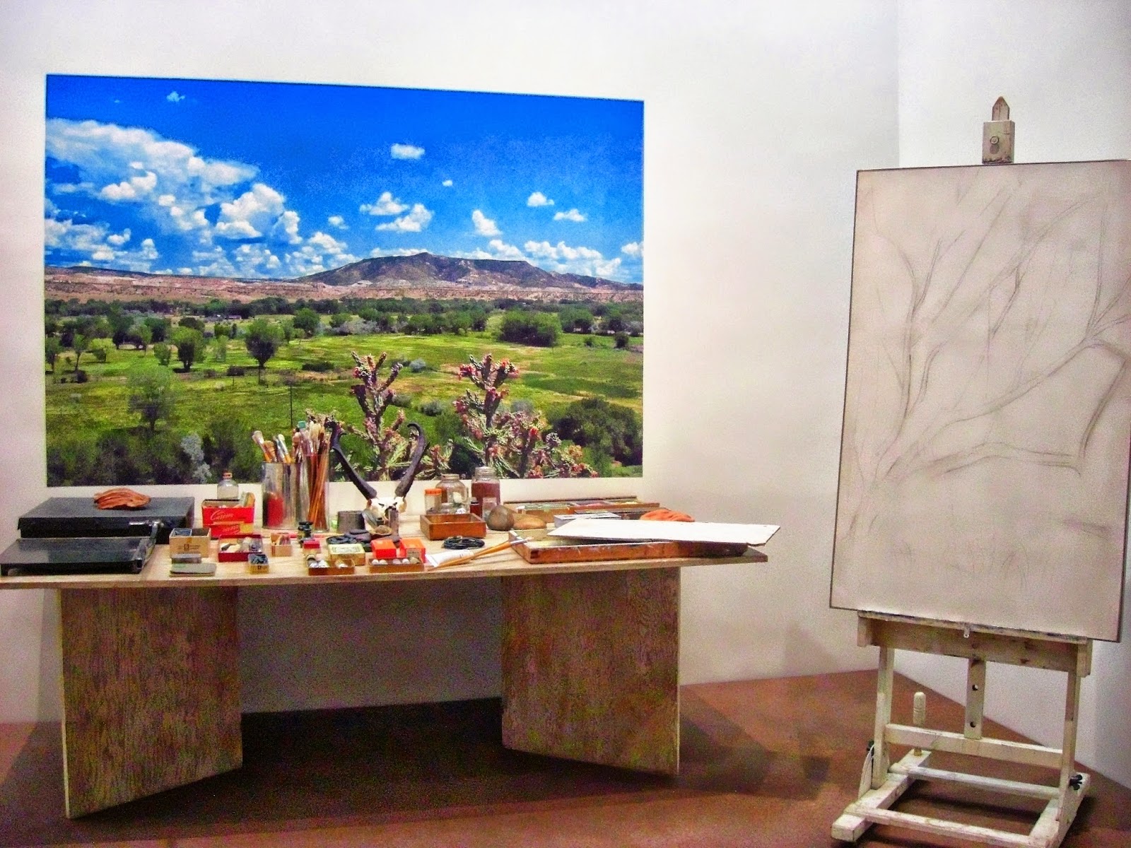 over hill n dale: Ghost Ranch, NM