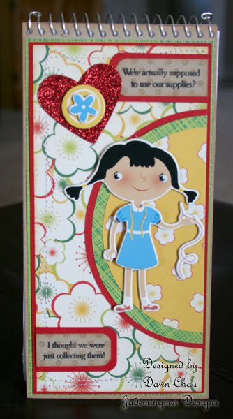 JadeMingmei Designs: Chipboard Notebooks...