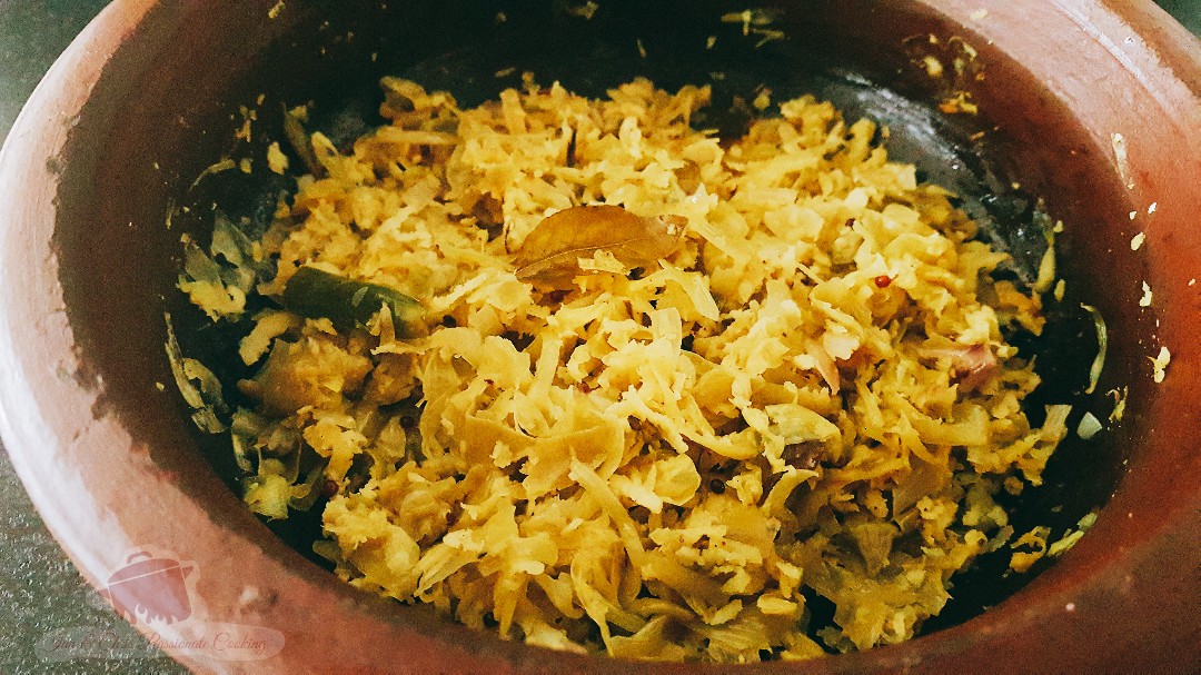 Agathi poo/Hummingbird flower thoran/stirfry