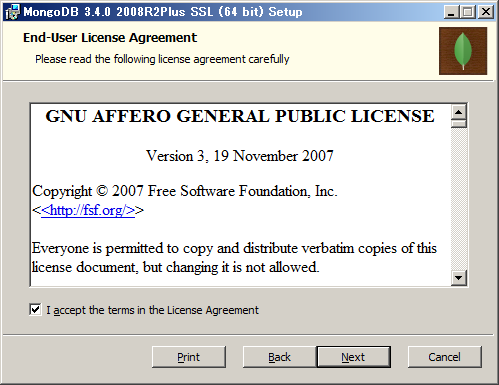 MongoDB の インストール (Windows) - galife