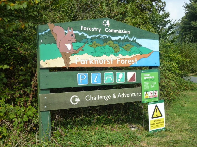 Lin's Isle of Wight Walking Blog: Walk 29 - Parkhurst Forest - 4.5 miles