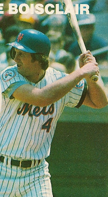 Bruce Boisclair: Late Seventies Mets Outfielder (1974-1979)