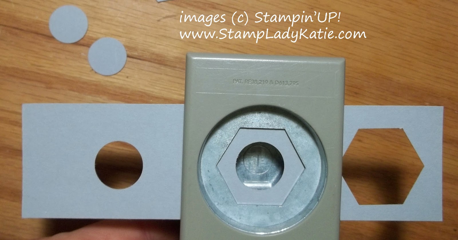 StampLadyKatie.com: Masculine Punch Art - Hexagon Nuts