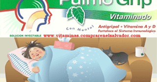Medicina Popular En El Salvador: Pulmo Grip Vitaminado Inyectable TRIPACK