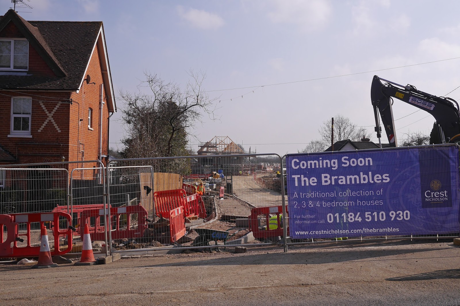 Walking in the country: Spencers Wood, Three Mile Cross & Shinfield