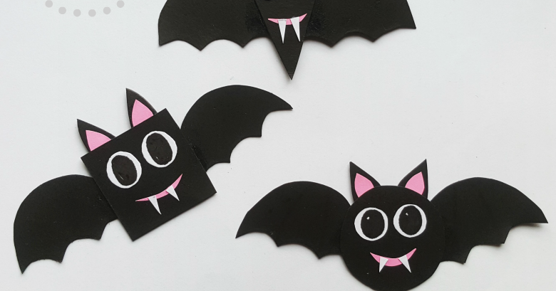 Bat Craft And Preschool Shapes Activity bat Pattern Included Messy bat-craft-and-preschool-shapes-activity-bat-pattern-included-messy