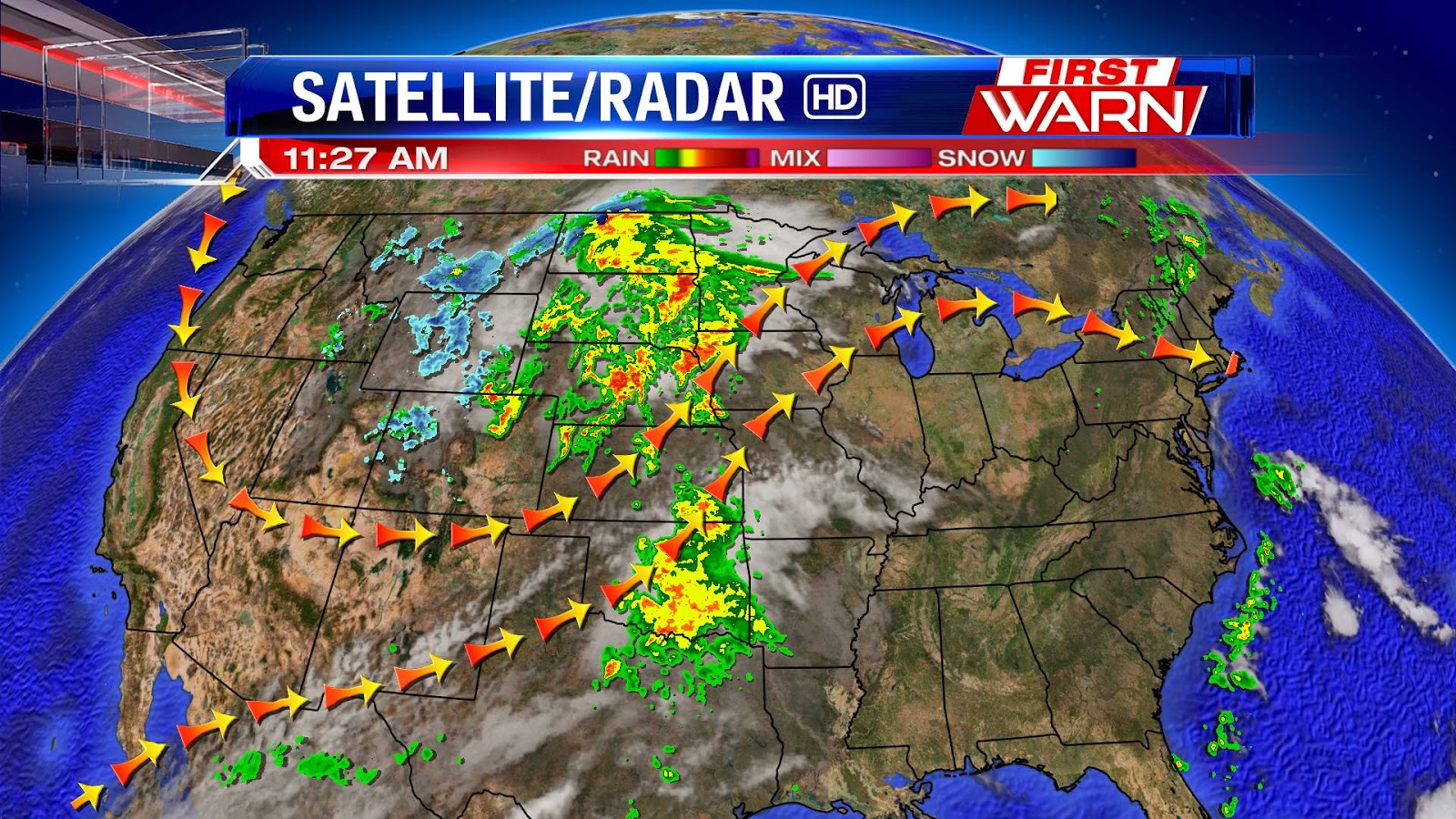 First Warn Weather Team: Tuesday's storm begins an active week of ...